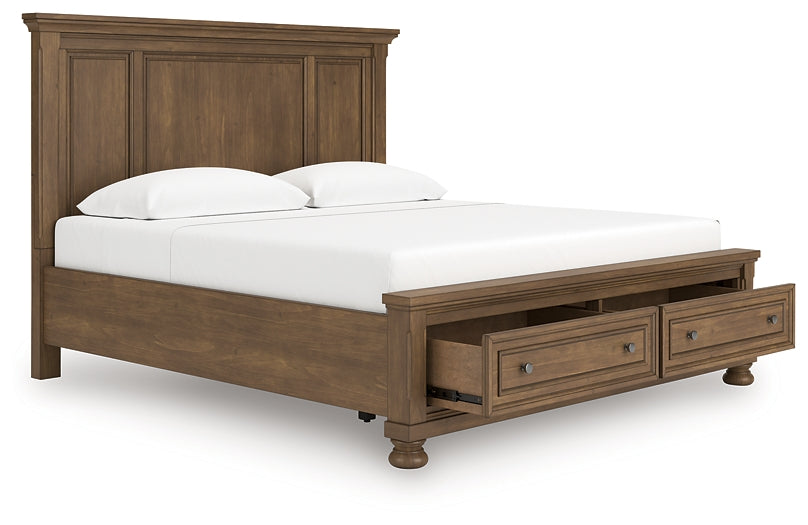 Feddinger King Panel Storage Bed – Furniture Warehouse IL